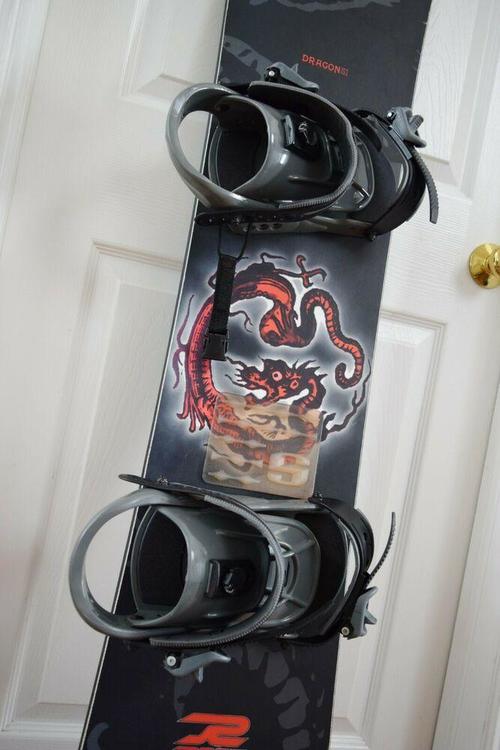 Rossignol RAGE DRAGON SNOWBOARD SIZE 159 CM WITH LARGE BINDINGS ...
