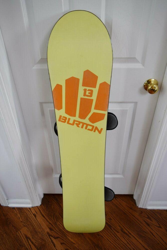 BURTON PUNCH JUNIOR SNOWBOARD SIZE 129 CM WITH BURTON SMALL BINDINGS ...