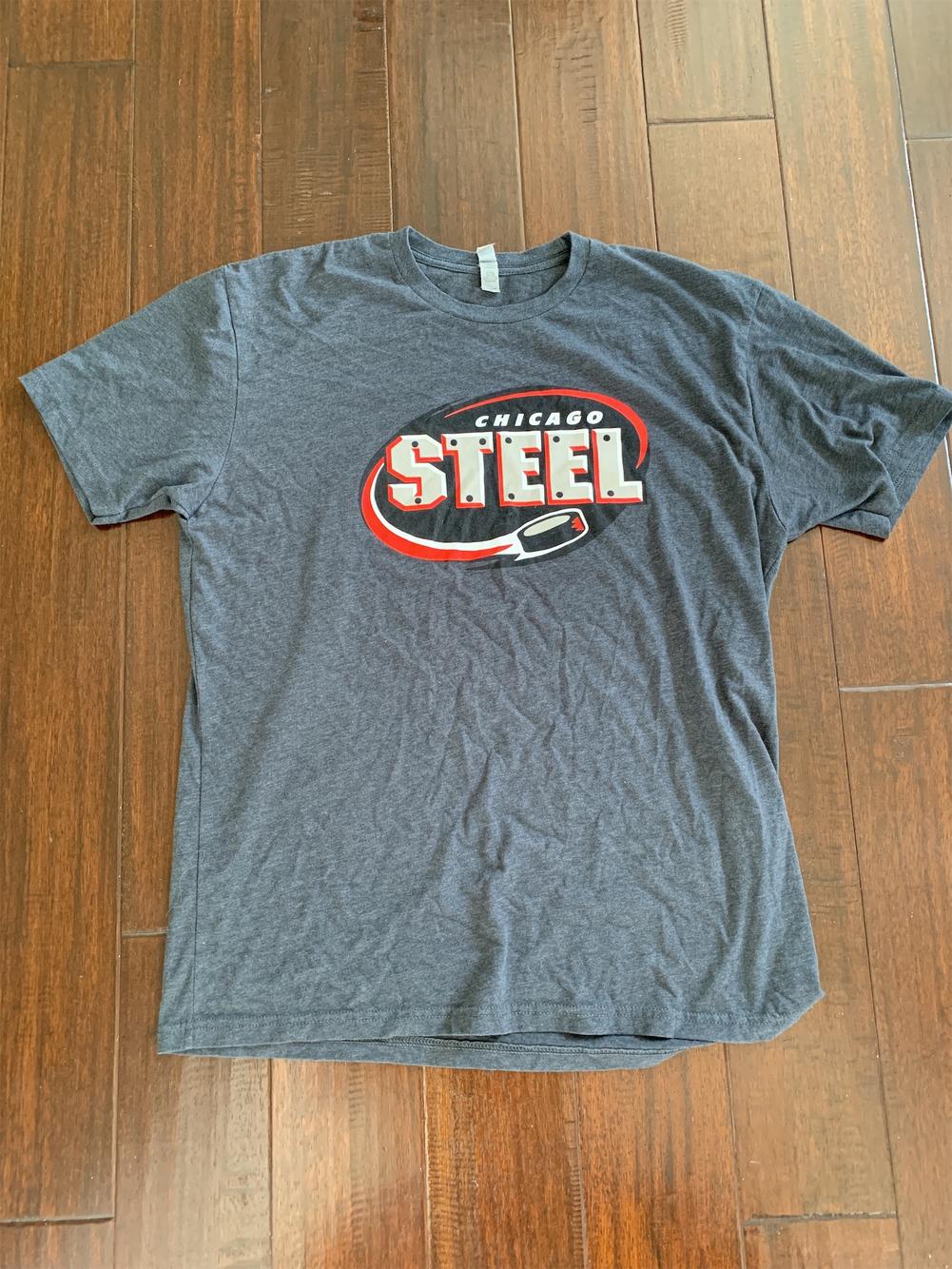 Chicago Steel USHL T Shirt | SidelineSwap