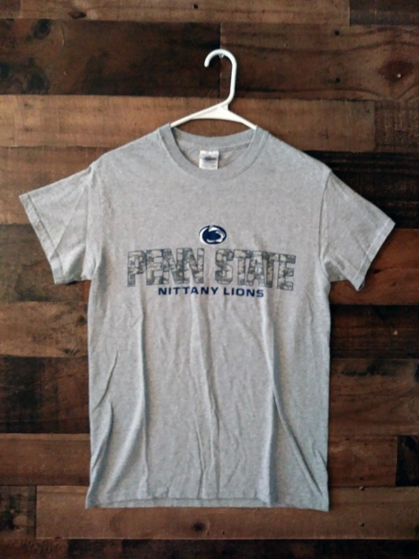 NCAA College PSU PENN STATE UNIVERSITY NITTANY LIONS Grey Blue ...