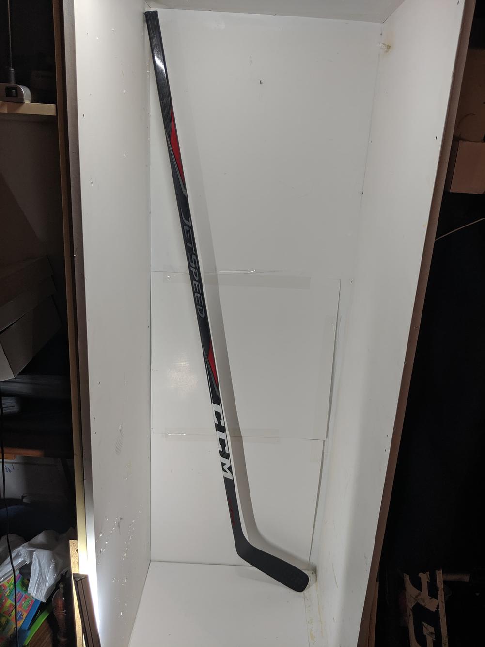 CCM JETSPEED Stick Lefty PRO STOCK USED . MCDAVID CURVE | SidelineSwap