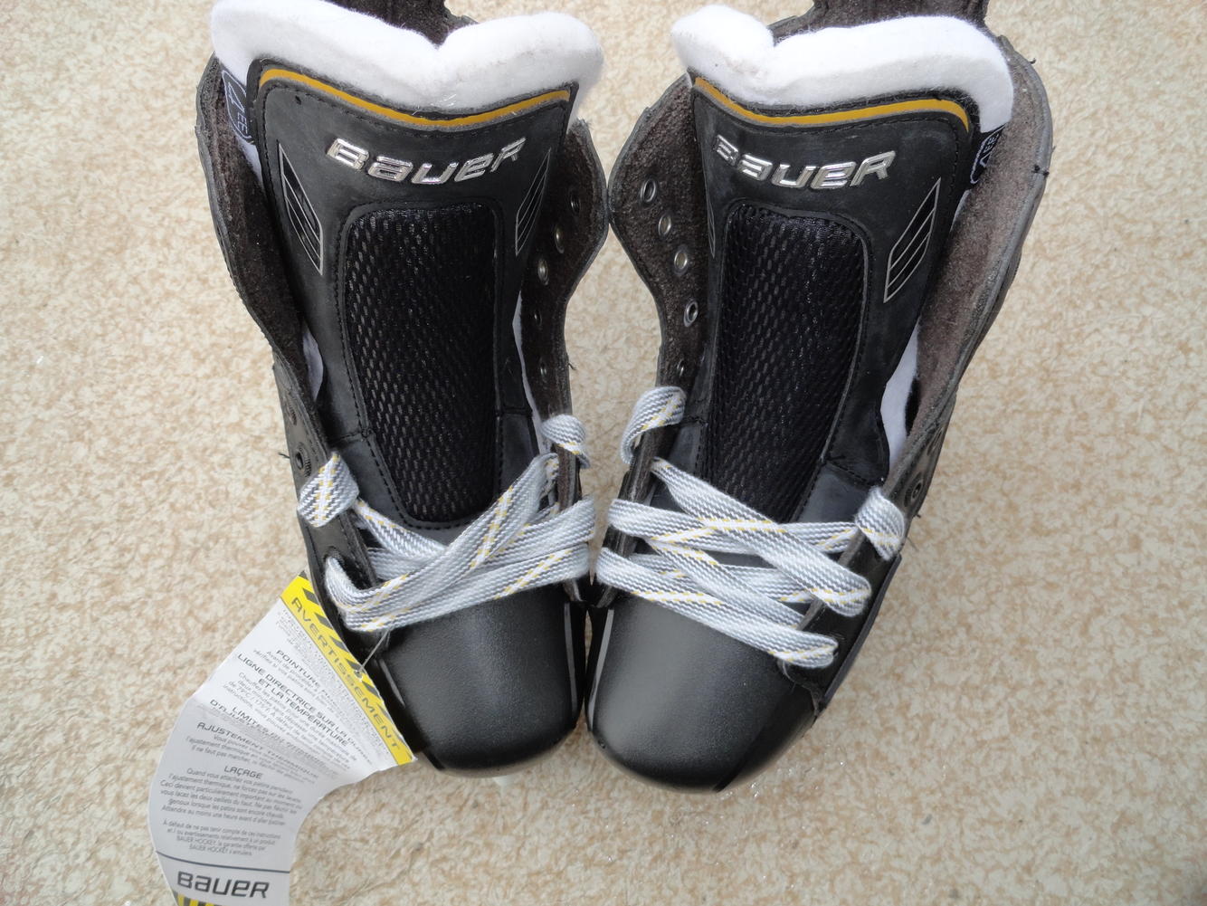 New Bauer Supreme One.7 Hockey Skates Junior SIZE 4EE,4.5EE,4D,4.5D ...