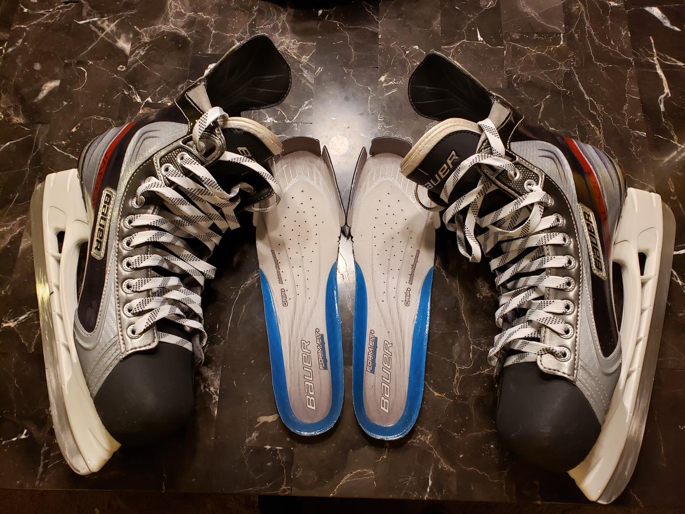 Bauer Vapor APX Hockey Skates Senior Size 12, LIKE NEW, RARE, USED 1X ...