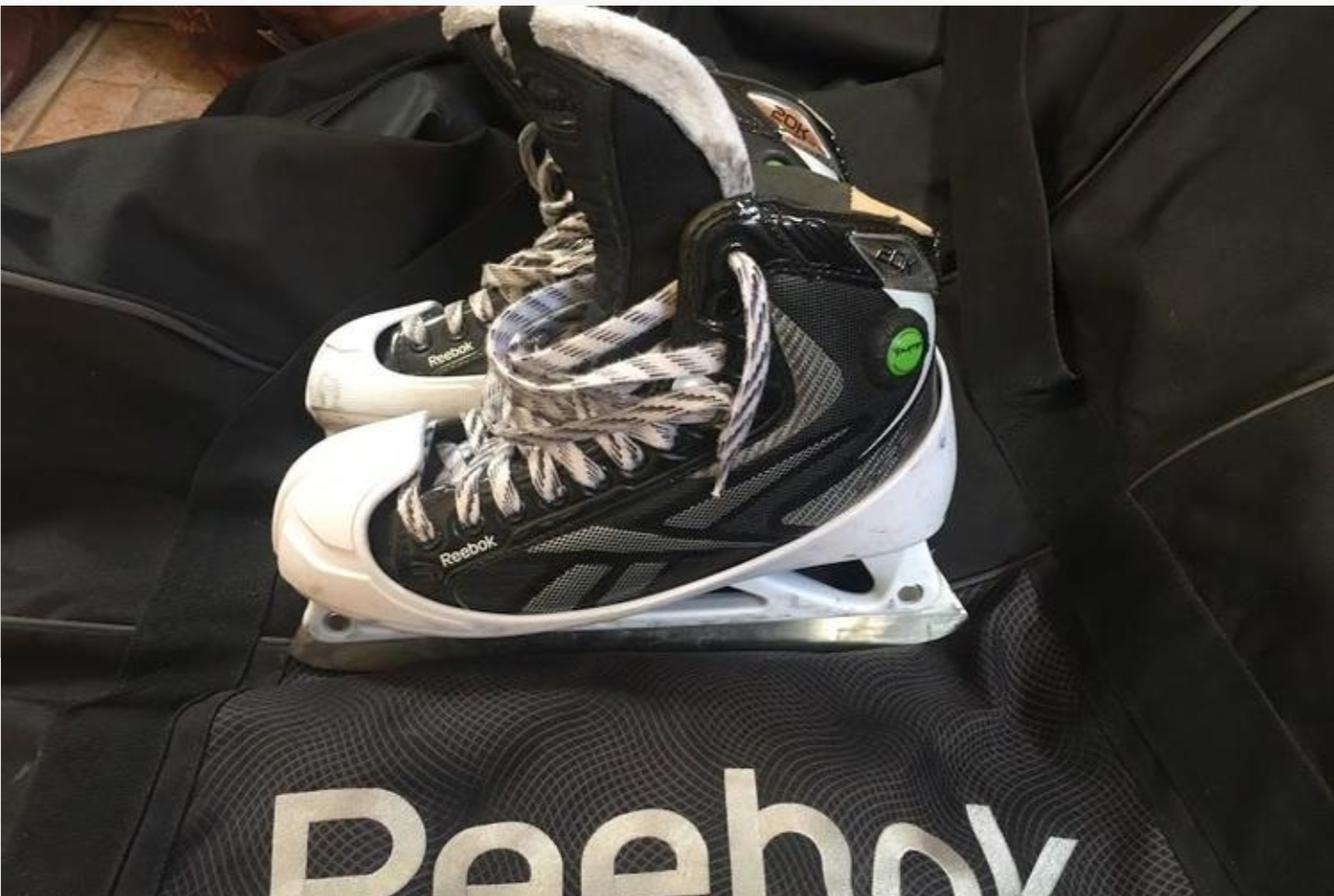 Reebok 20k Goalie Skates With Pro Step Steel | SidelineSwap