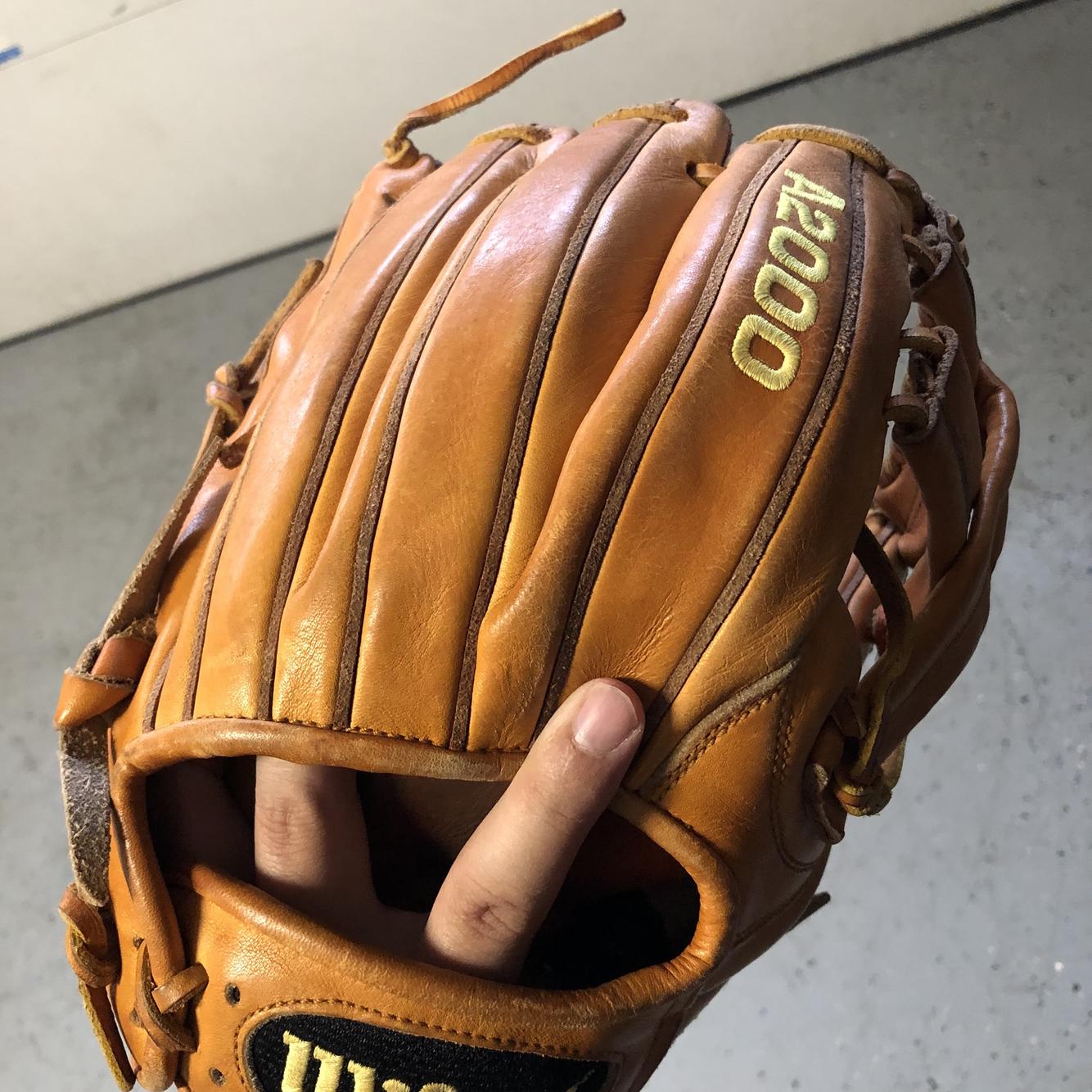 A2000 EL3 Baseball Glove Orange Tan (No Trades) | SidelineSwap