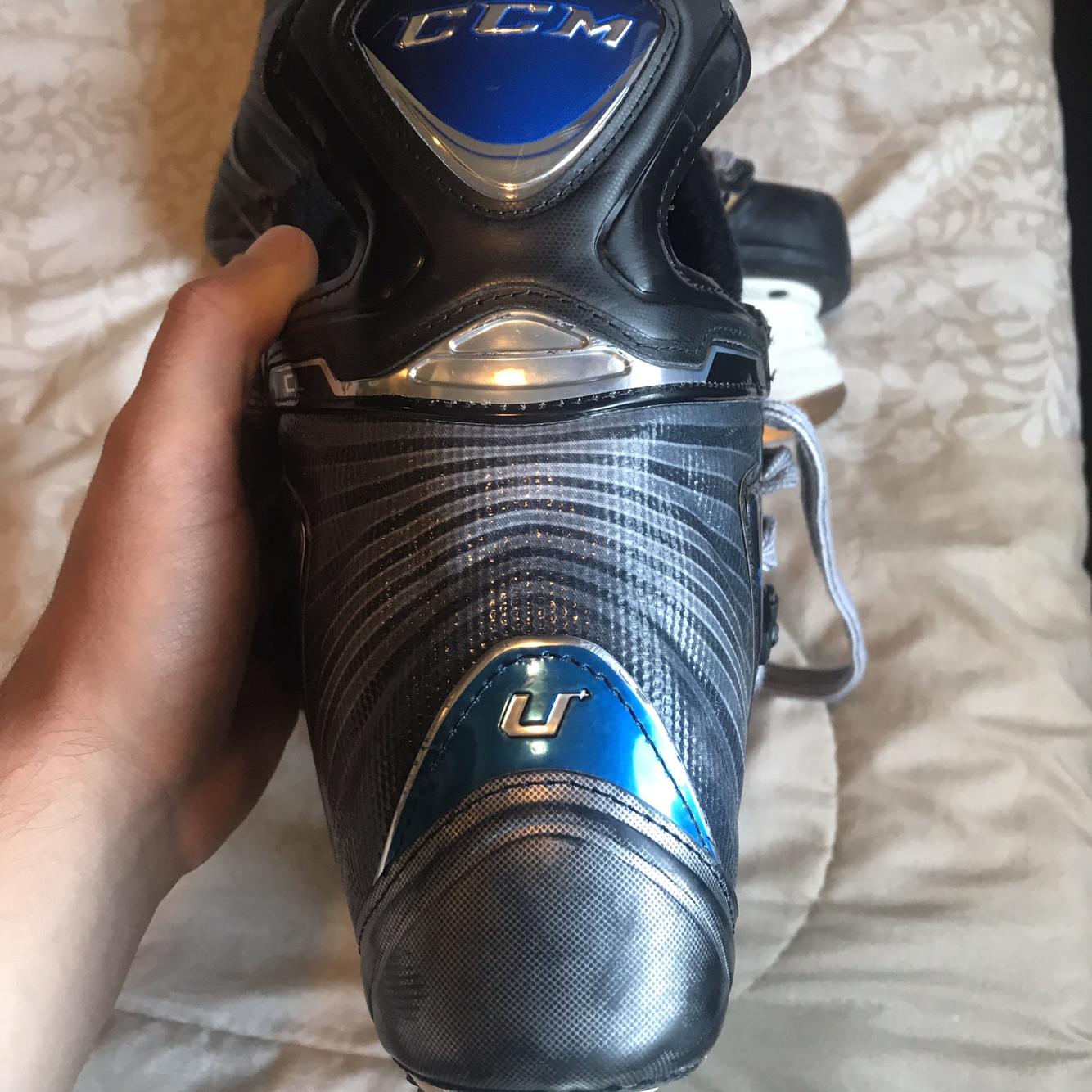 U+ Crazy Light Hockey Skates Tuuk Senior Pro Stock Size 8 | SidelineSwap