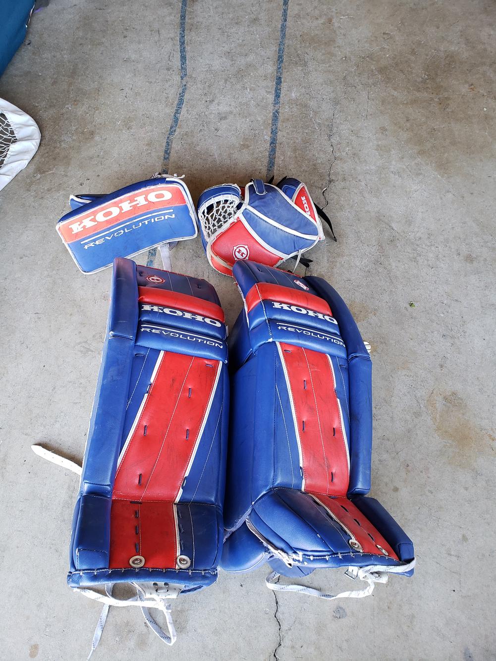 33" Koho Revolution 579 Goalie Full Set Regular Intermediate | SidelineSwap