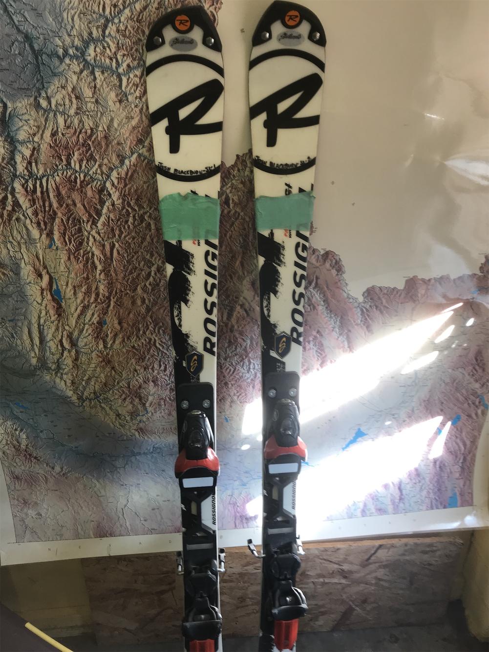 139cm Rossignol SL Skis 10 Din Binding | SidelineSwap