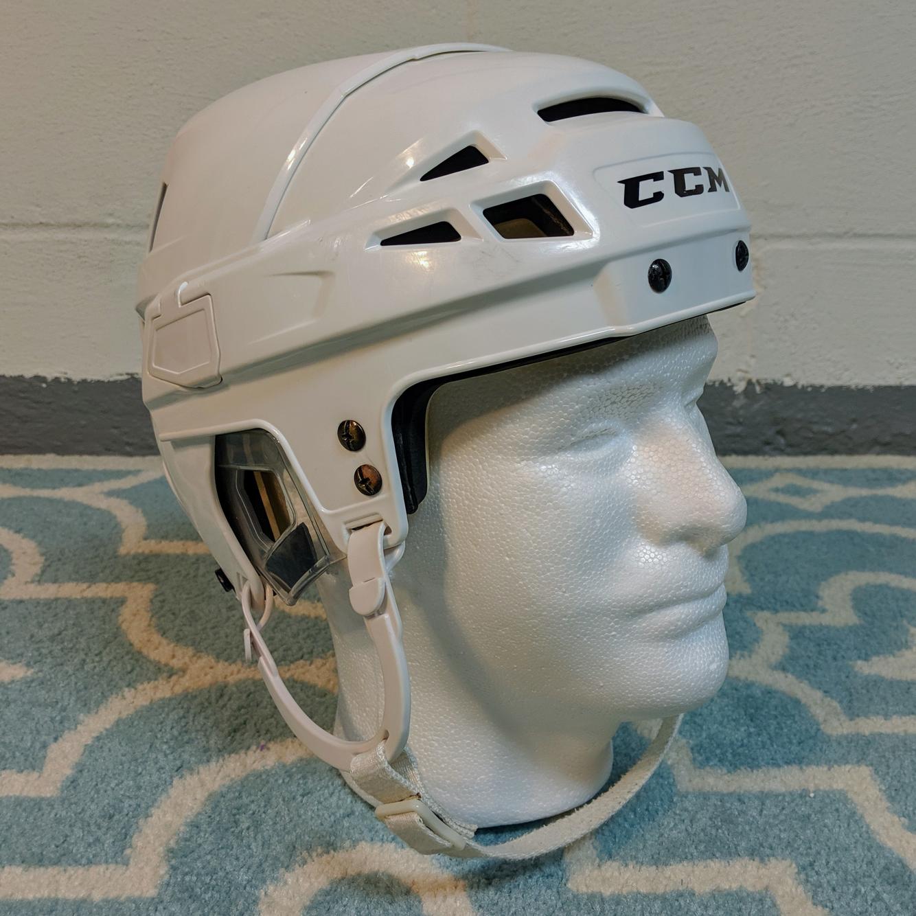 Pro Stock CCM V08 Helmet, Medium - White | SidelineSwap
