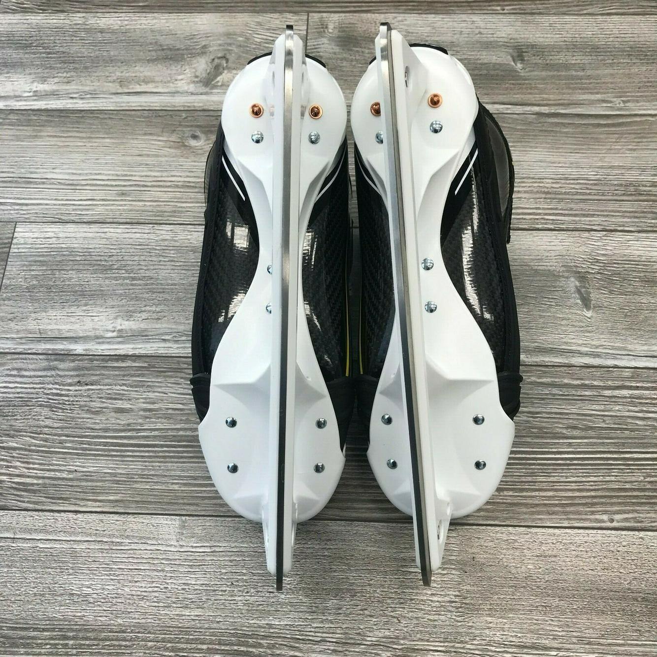 NEW! CCM SUPER TACKS AS1 10.0 D HOCKEY GOALIE SKATES PRO STOCK MADE IN ...