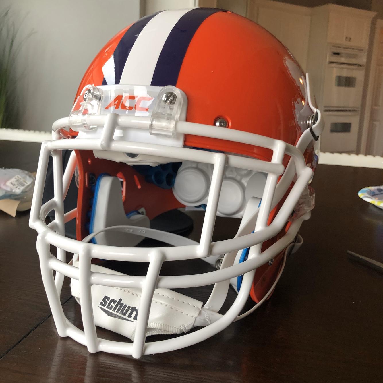 WOW! CUSTOM CLEMSON FOOTBALL HELMET | SidelineSwap