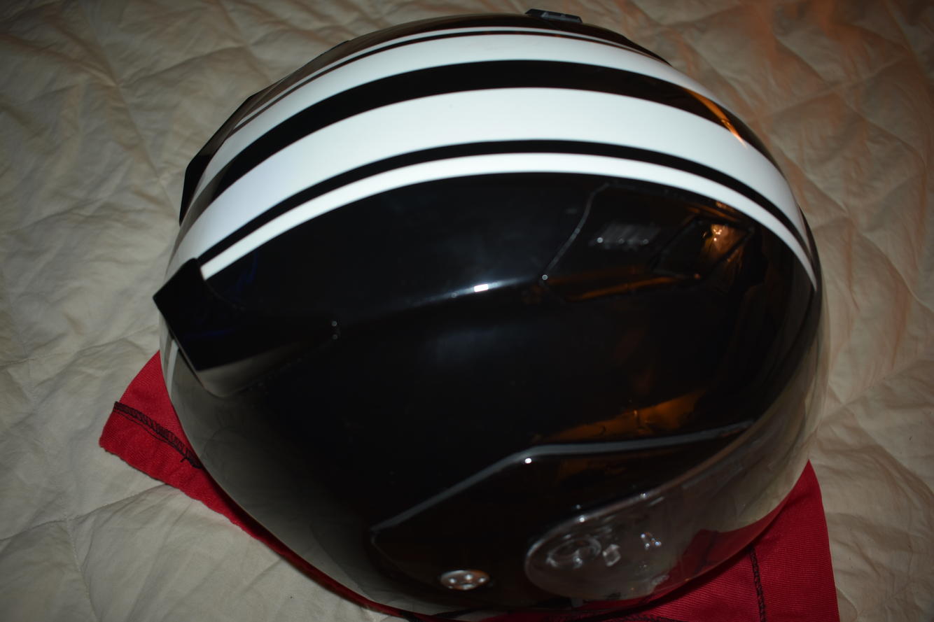 Bell Revolver Full Face Helmet w/ internal Visor & Ventilation, Black ...