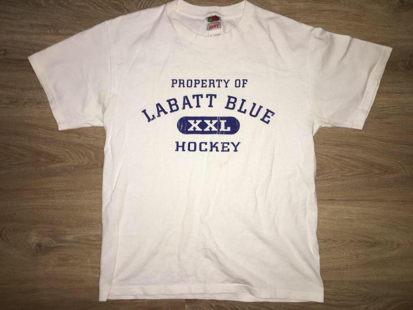 (Medium) New Labatt Blue Hockey Shirt | SidelineSwap