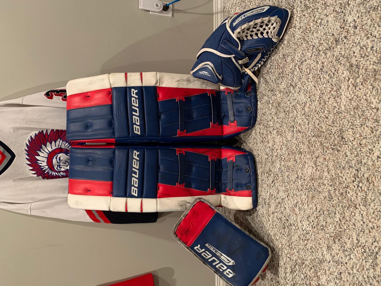 34+2" Bauer Reactor 6000 Goalie Full Set | SidelineSwap