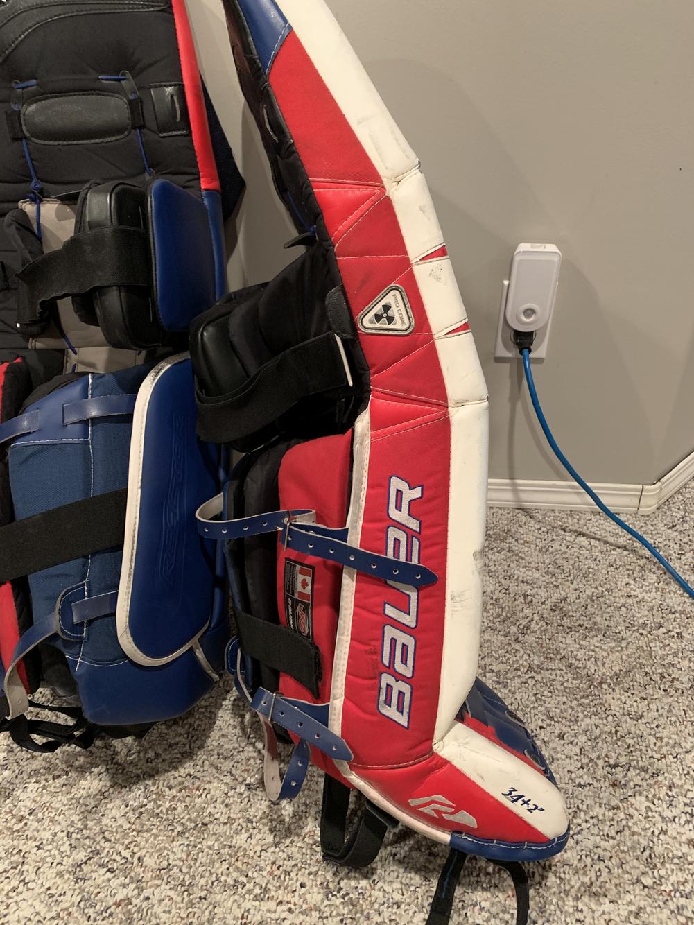 34+2" Bauer Reactor 6000 Goalie Full Set | SidelineSwap