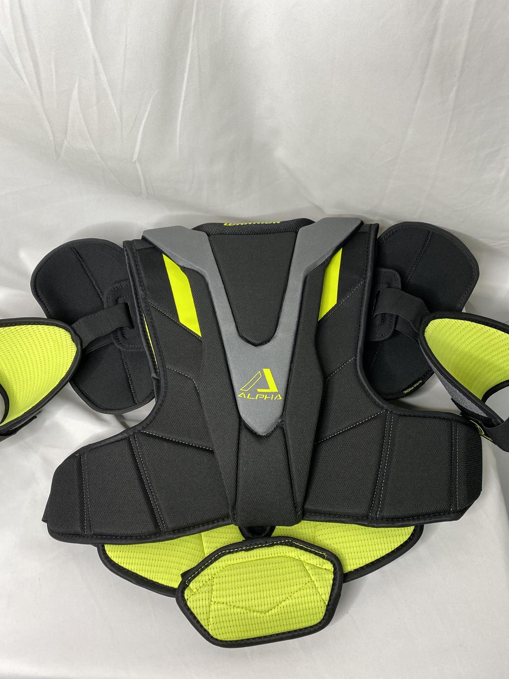 New with Tags Senior Medium Warrior Alpha QX Pro Shoulder Pads - Sho13 ...