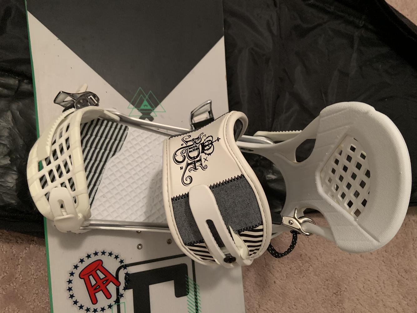 Rome SDS Factory Rocker 158 w/ Bindings | SidelineSwap