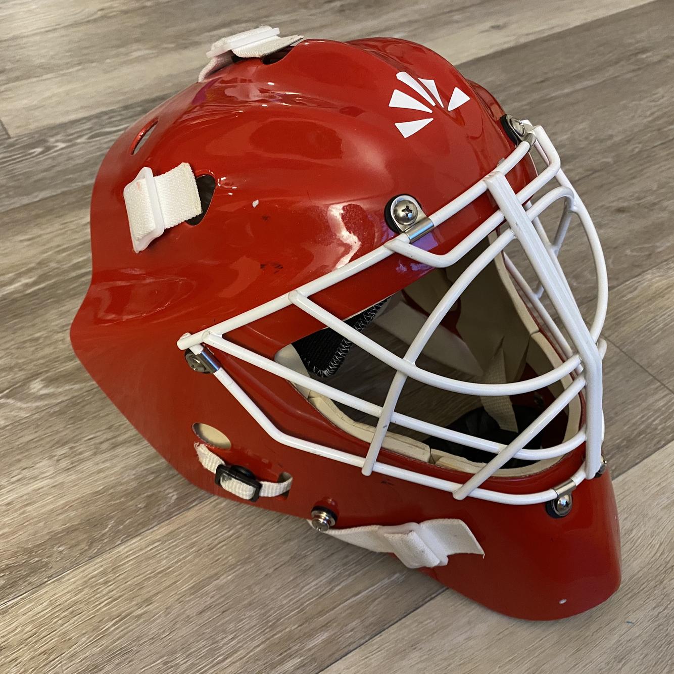 Red Senior Promasque Extra Duty Kevlar Goalie Mask | SidelineSwap