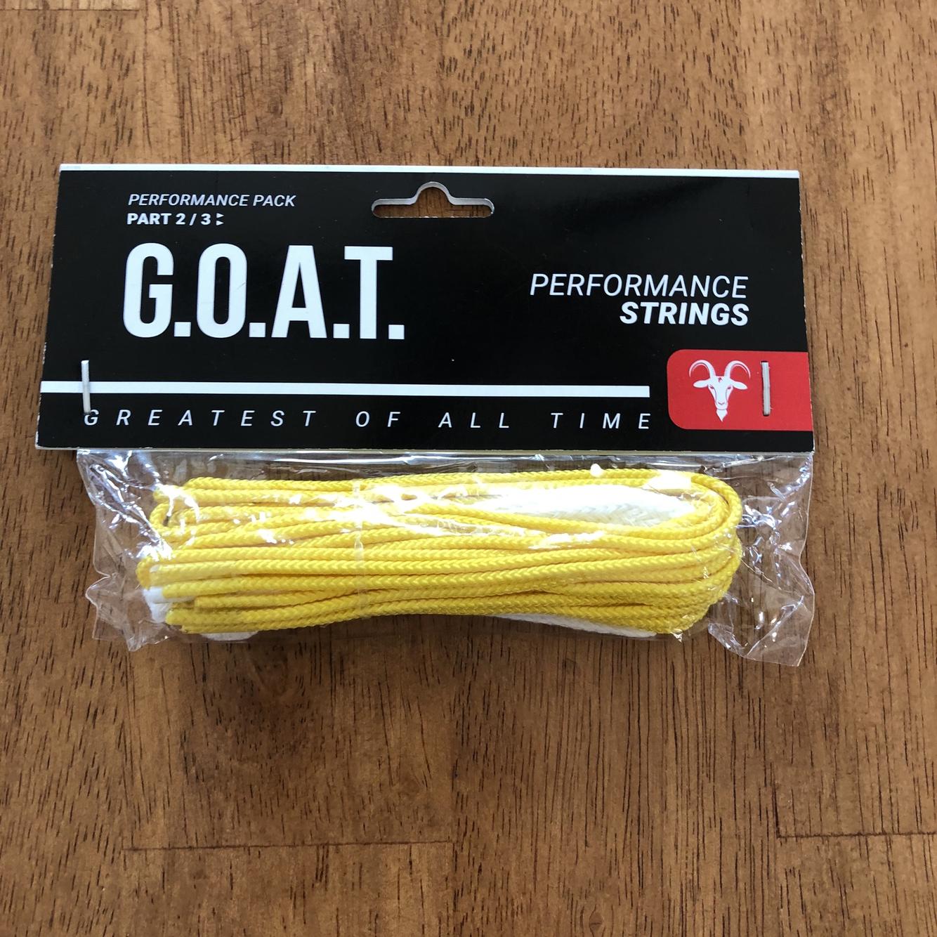 Goat Sidewall Strings Yellow | SidelineSwap