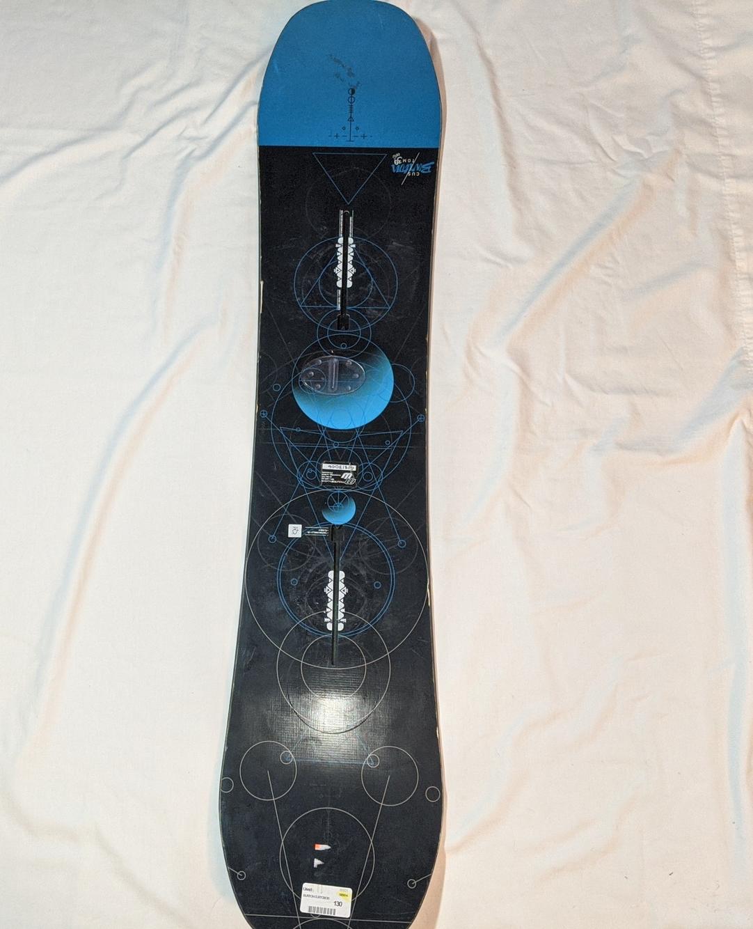 Kid's Burton Snowboard All Mountain Without Bindings True Twin ...