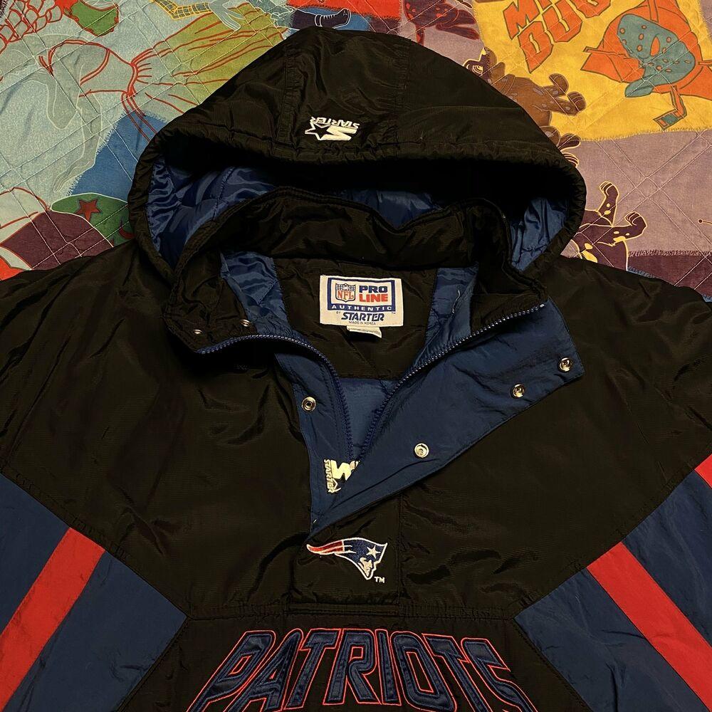Vintage 90s New England Patriots Starter Jacket Adult XXL NFL Football ...