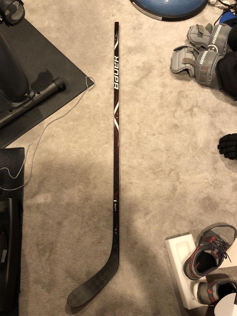 Senior Right Handed Bauer ADV Toe Pro Stock Hockey Stick | SidelineSwap