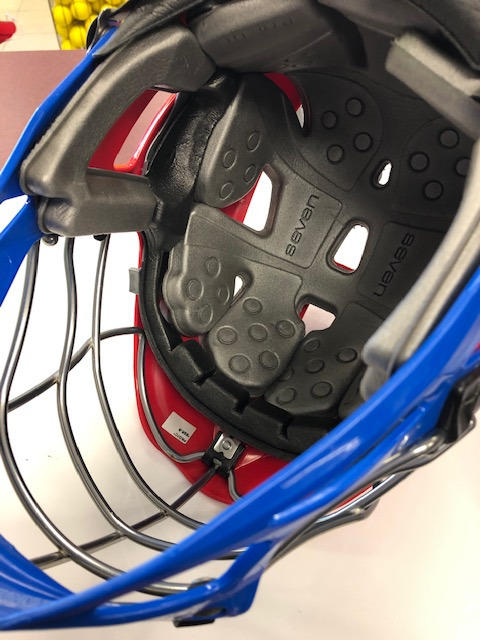 Red New Adult Player Cascade Pro7 Helmet | SidelineSwap