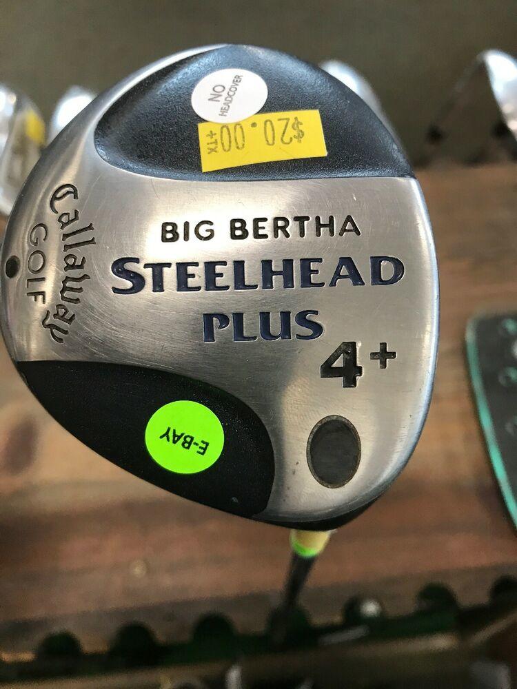 Callaway Big Bertha Steelhead Plus 4+ Wood, RH 42" Callaway Uniflex ...