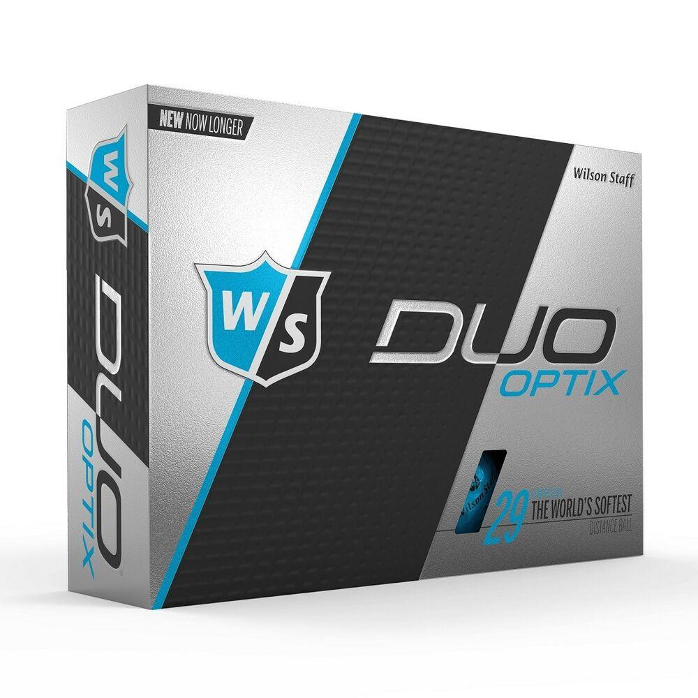 Wilson Staff Duo Soft Optix Matte Blue Low 29 Compression Golf Balls ...