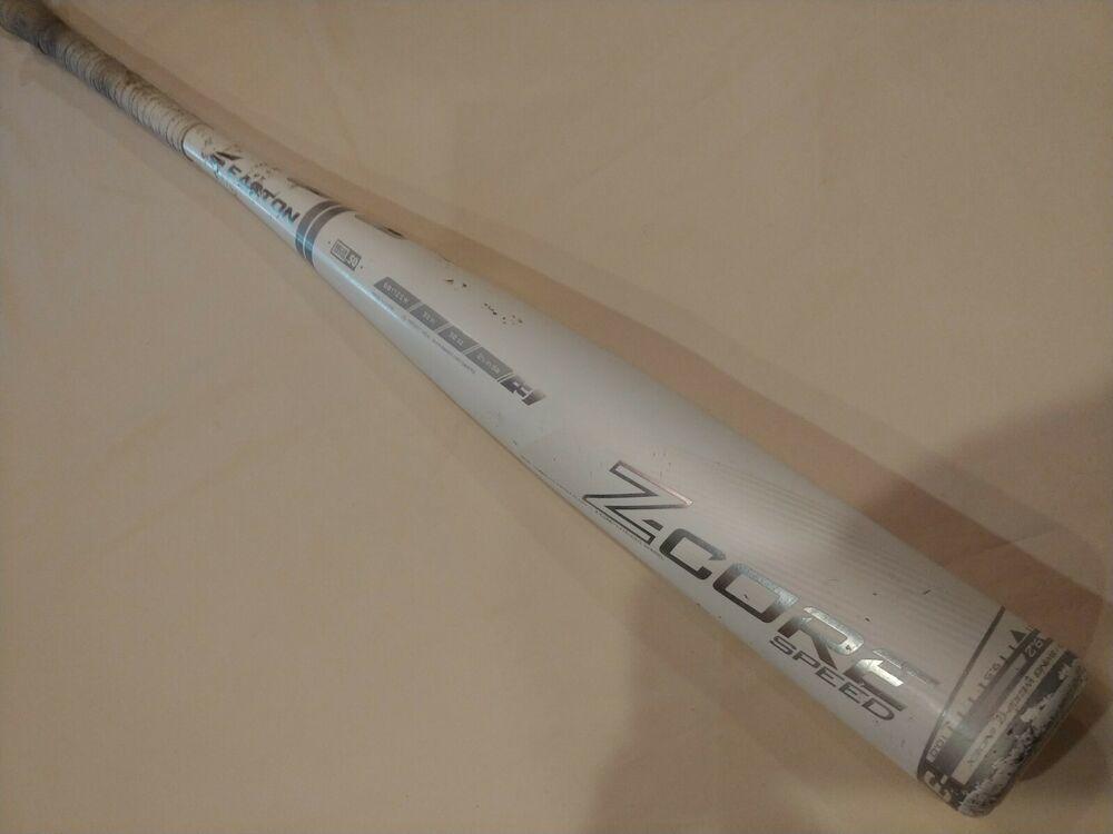 USED Easton Z-core Speed Whiteout 33/30 (-3) 2 5/8" BBCOR Baseball Bat ...