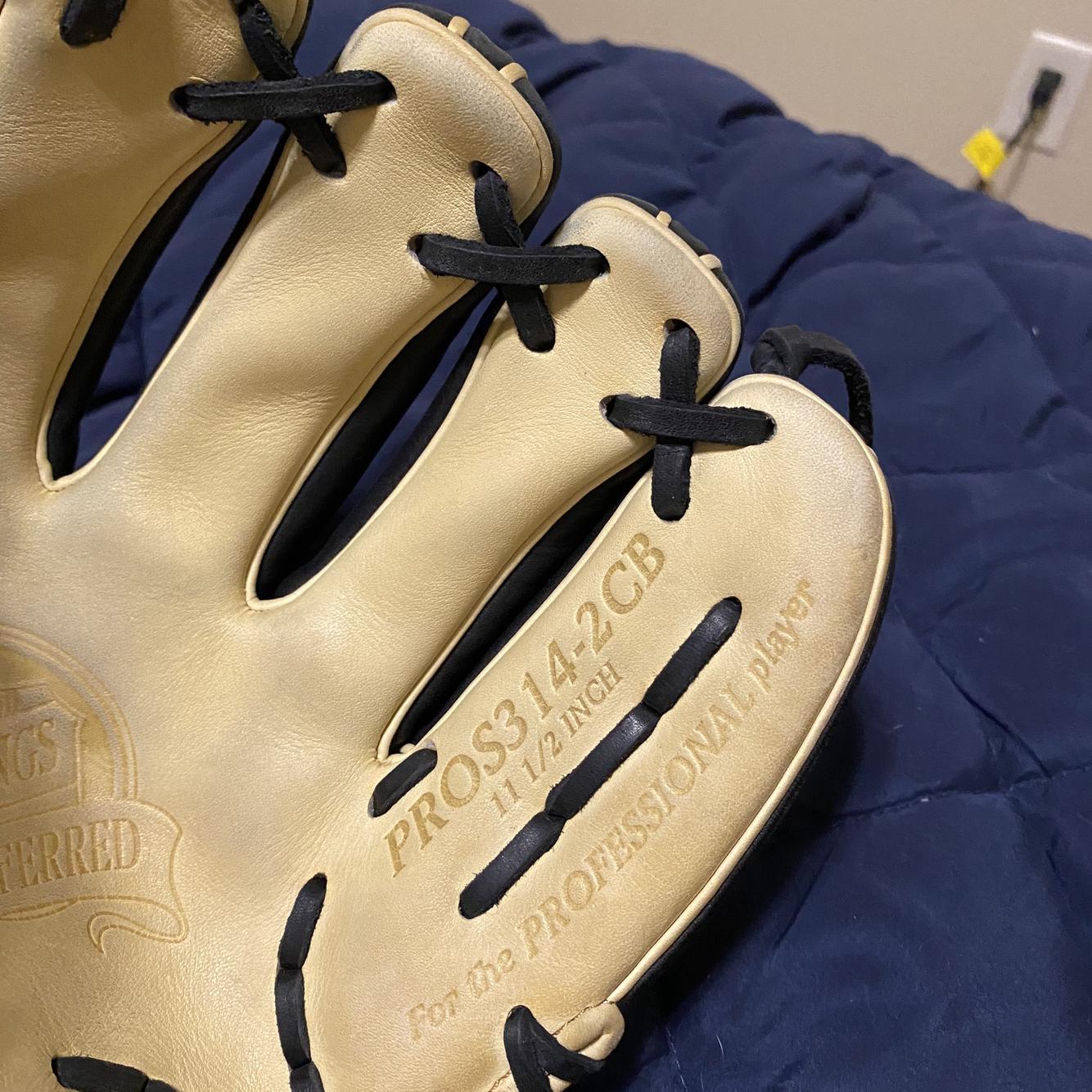 Black High School/College Infield Pro Preferred 11.5" Baseball Glove | SidelineSwap