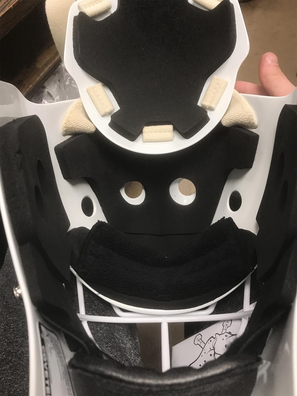 New Coveted Mask X-3 Goalie Mask, Mask bag included | SidelineSwap