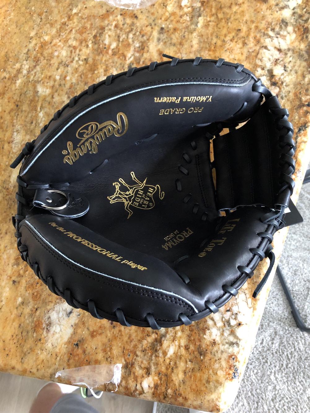 Black High School/College Catcher's Heart of the Hide 34" Baseball ...