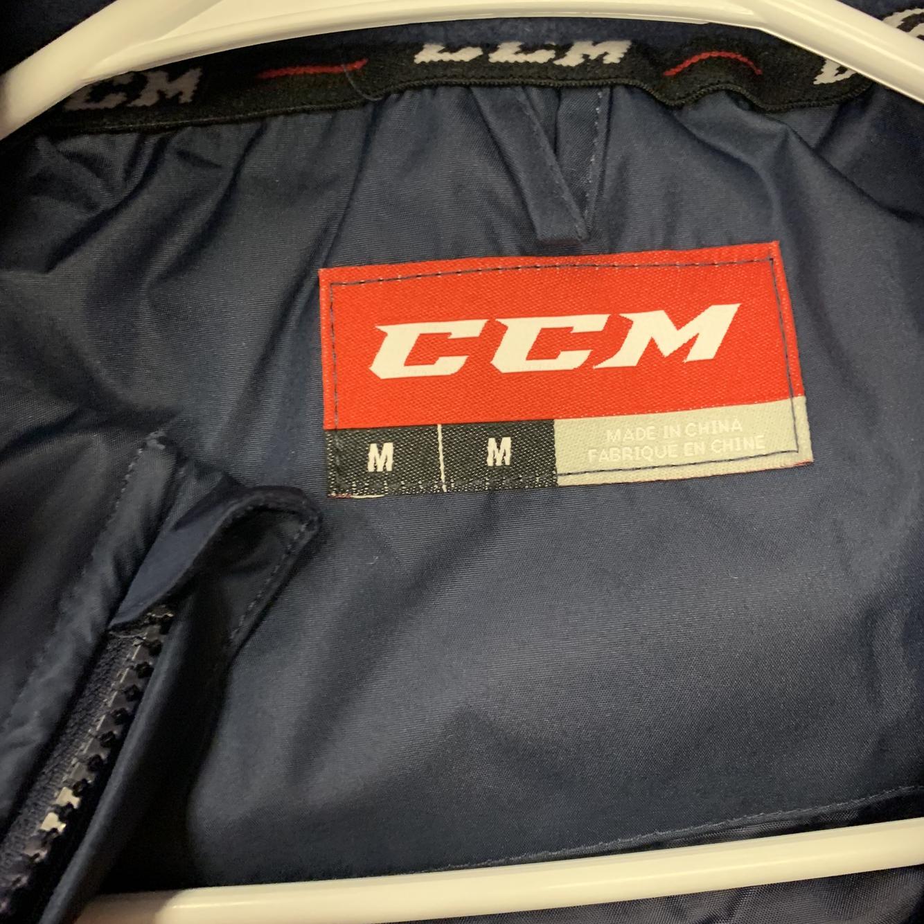 New Navy Blue CCM Heavyweight Jacket | SidelineSwap