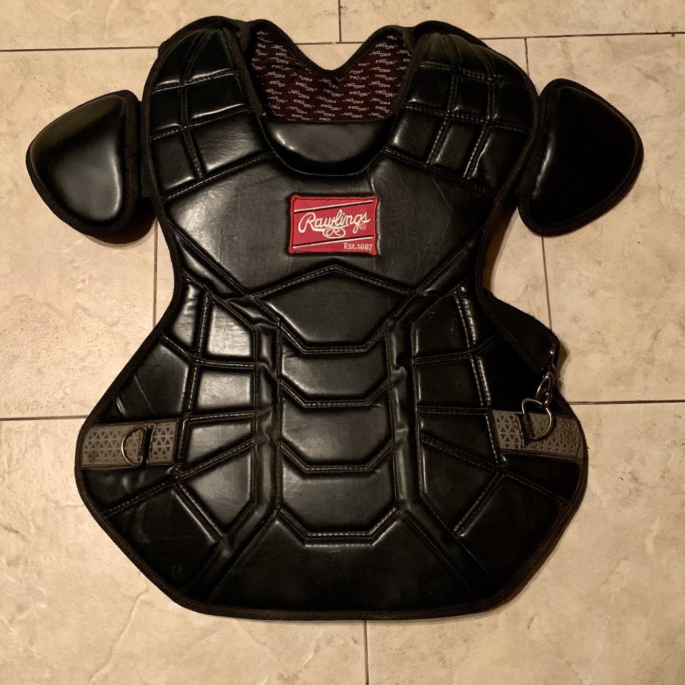 Black Used Rawlings Catcher's Chest Protector | SidelineSwap