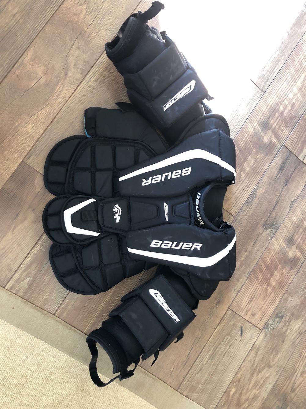 Intermediate Large Bauer Reactor Matrix Goalie Chest Protector ...