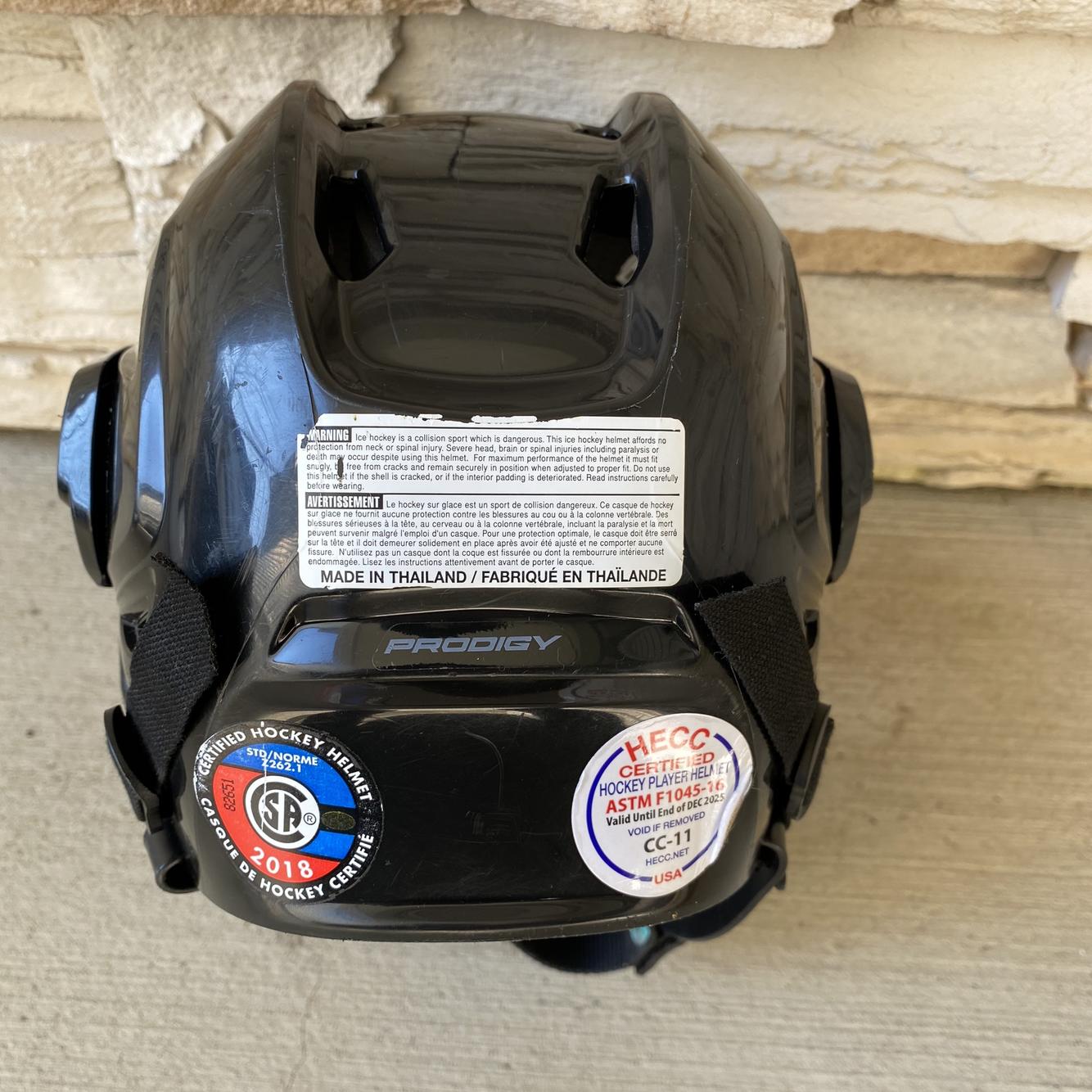 Black Used Youth Bauer Prodigy Helmet | SidelineSwap