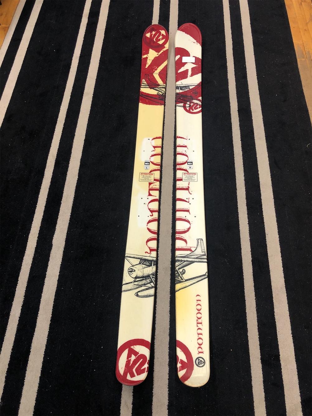 Used 190cm K2 Pontoon Without Bindings Skis | SidelineSwap