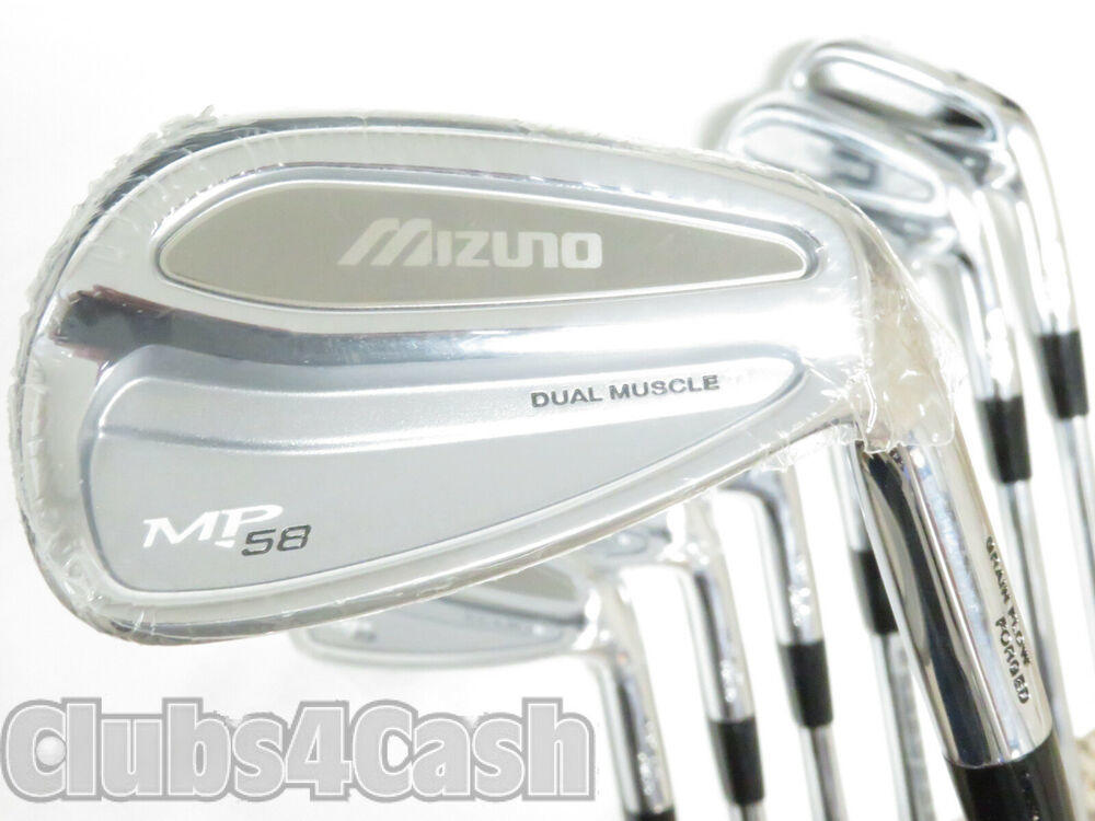 Mizuno MP-58 Irons Forged Dual Muscle Ti Dynamic Gold S300 Stiff 3-P .. NEW #38770 | SidelineSwap