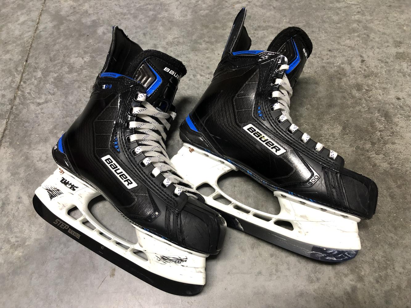 Bauer Nexus 1N Skates Pro Stock Size 8D - Tuuk Lightspeed 2 Holder ...