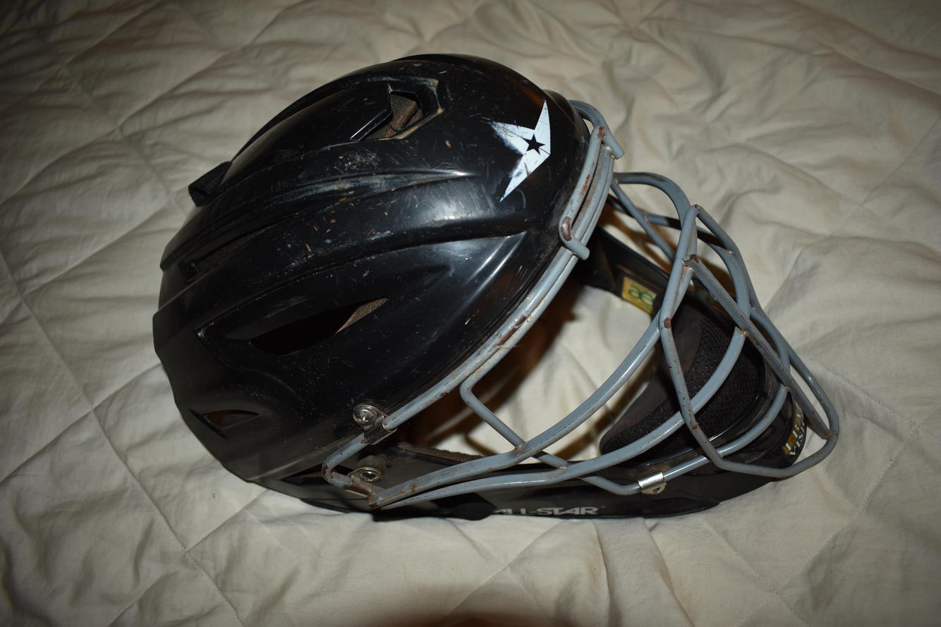 All Star MVP 2500 Baseball Catcher's Mask, Black, 7 - 7 3/4 | SidelineSwap
