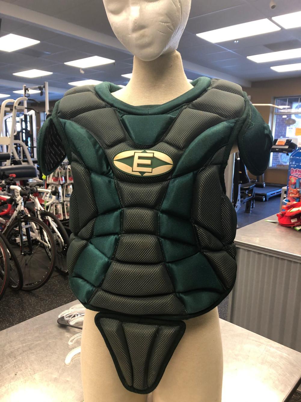 Green Used Intermediate Easton Stealth Catcher's Chest Protector ...