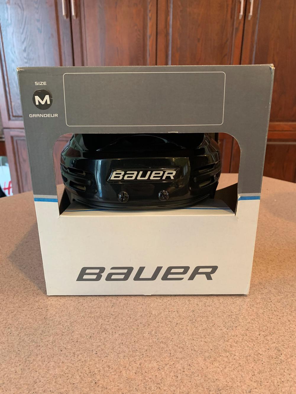 New Bauer 9900 Black Helmet Pro Stock Return Colorado Avalanche Medium ...