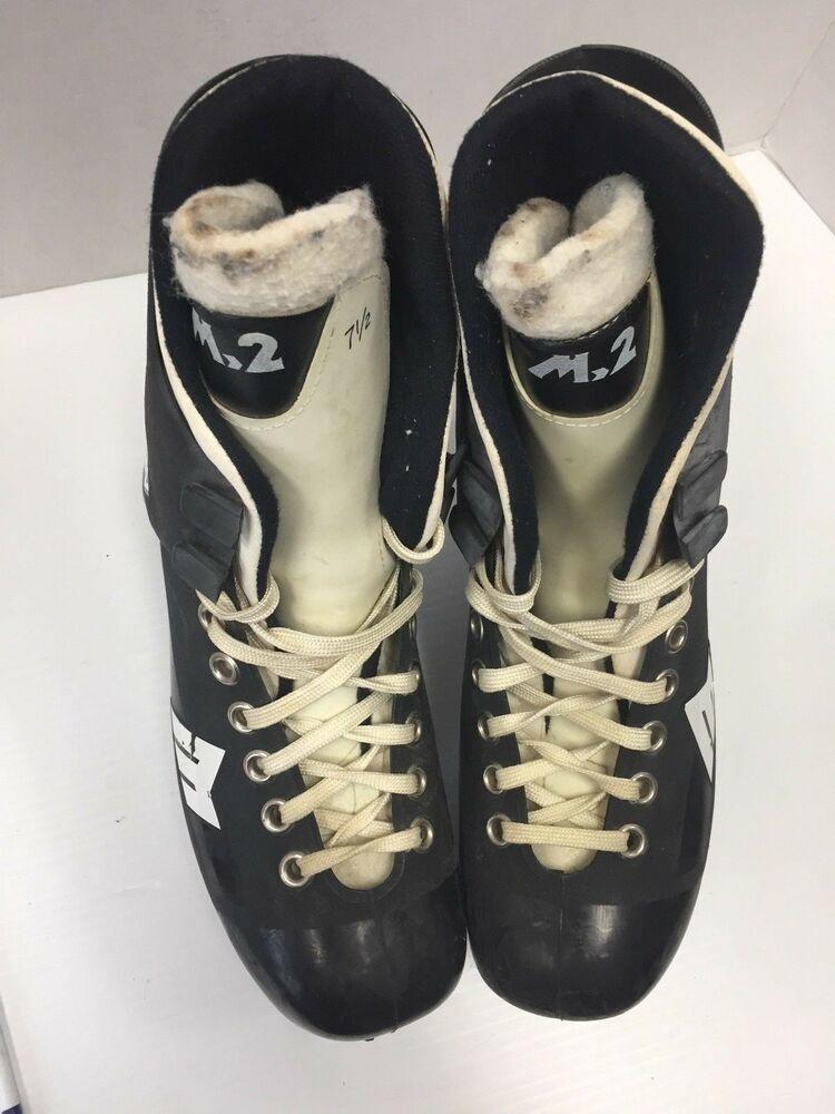 Vintage Rare Micron M2 Senior size 7.5 Ice Hockey Player Skates sr vtg ...