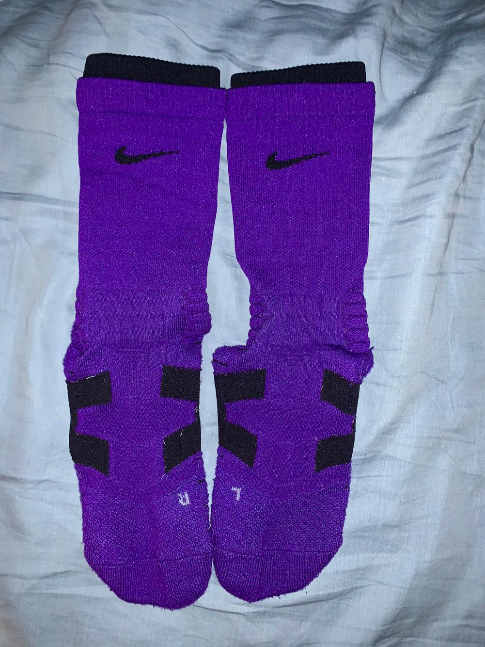Purple Nike Elite Socks - Large | SidelineSwap