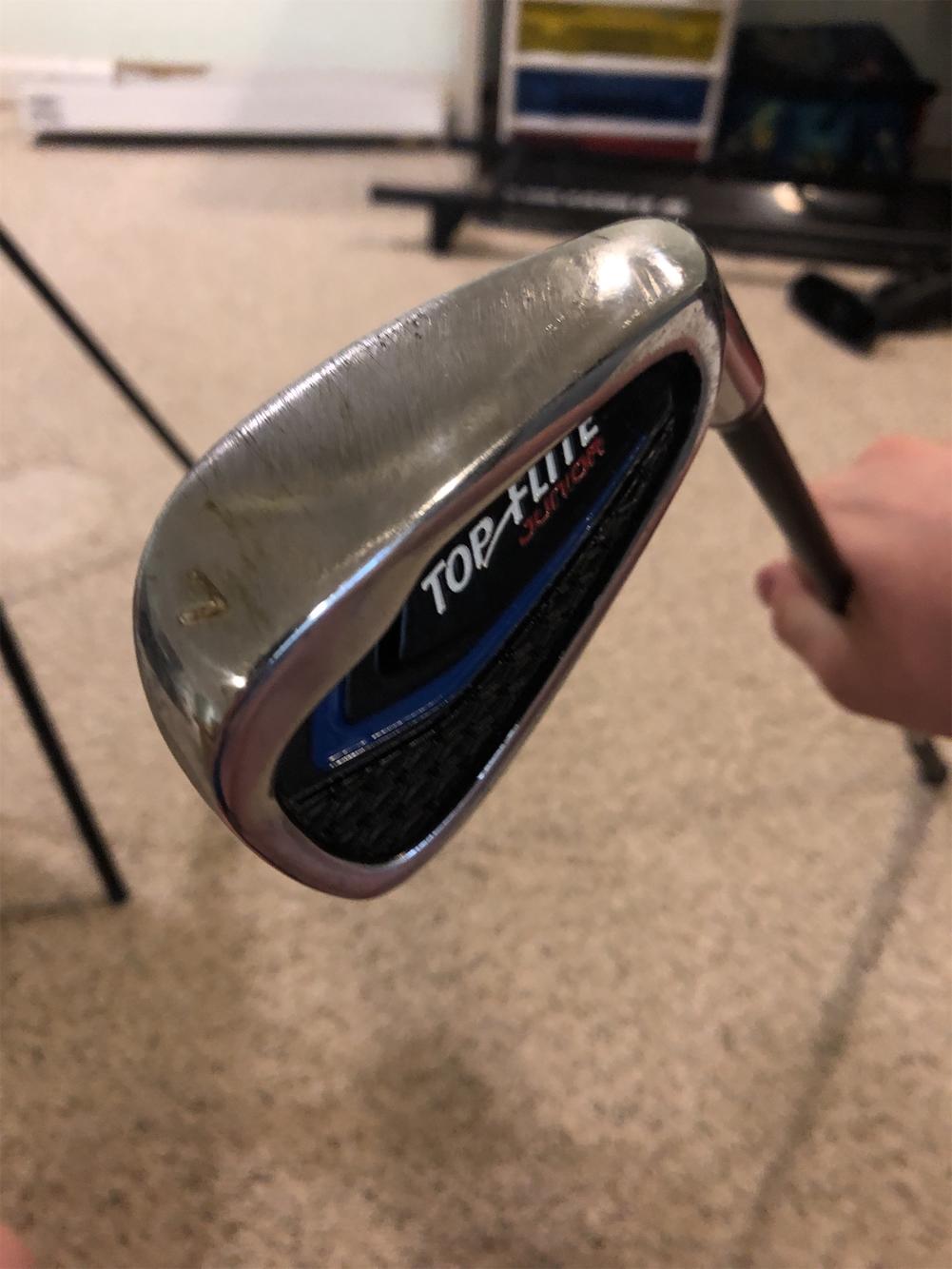 Junior Right Handed Top Flite Junior Regular Flex (6 Clubs) Clubs (Full ...