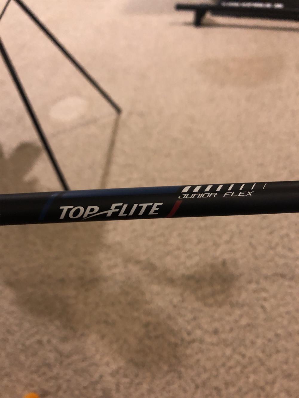 Junior Right Handed Top Flite Junior Regular Flex (6 Clubs) Clubs (Full ...