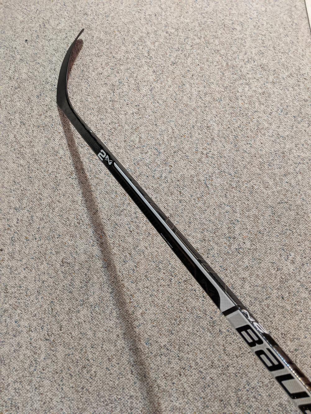 Bauer NEXUS 2N Pro Hockey Stick Lefty P28 87 flex Senior D1 Pro Stock ...