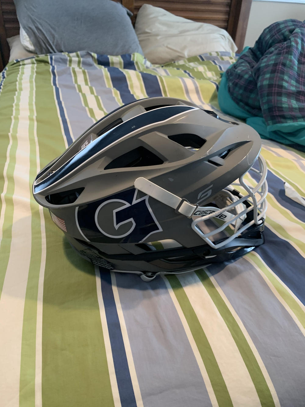 2019-2020 Used Georgetown University team issued Matte Gray Cascade S ...