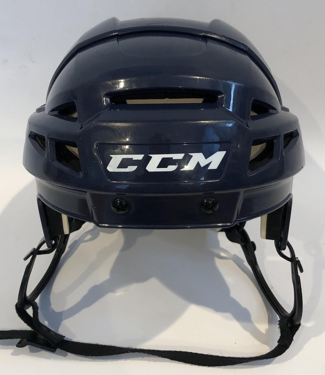 CCM VECTOR V08 PRO STOCK HOCKEY HELMET NAVY BLUE MEDIUM WOLFPACK AHL (2 ...